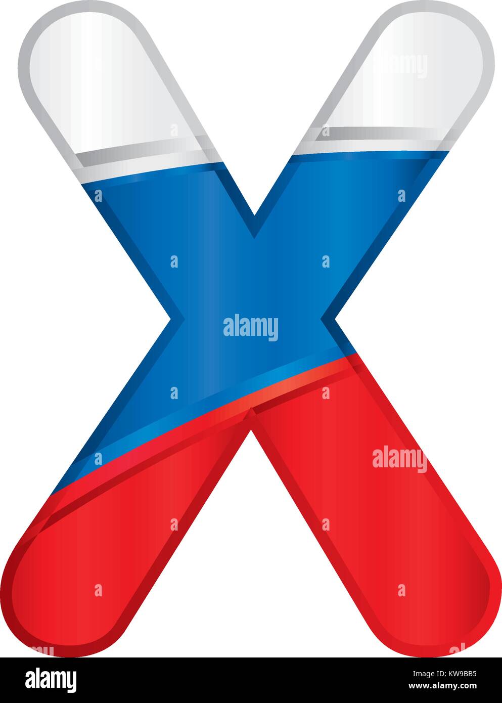 X colors logo hi-res stock photography and images - Alamy