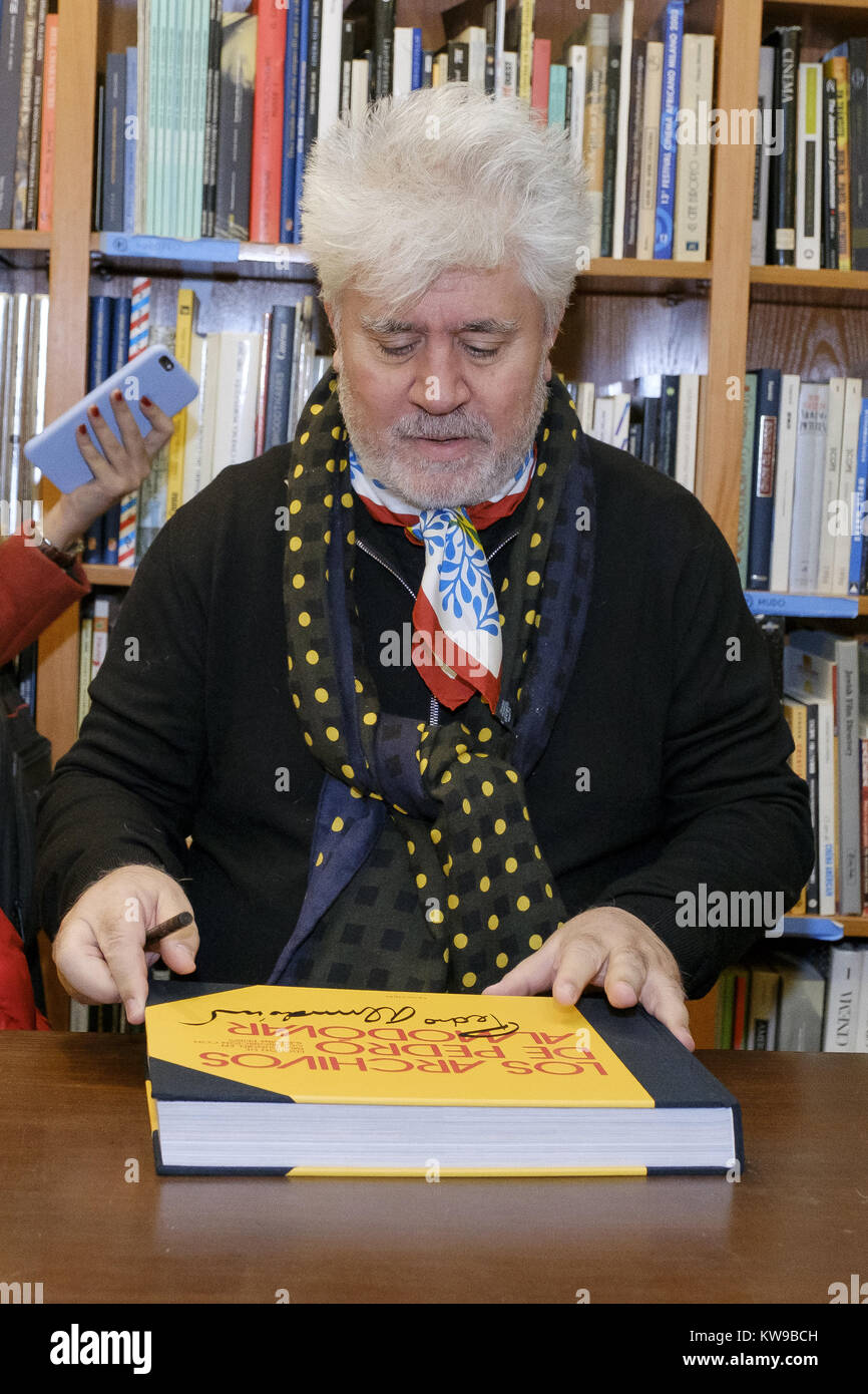 Pedro Almodóvar signs copies of his book 'Los Archivos de Pedro ...