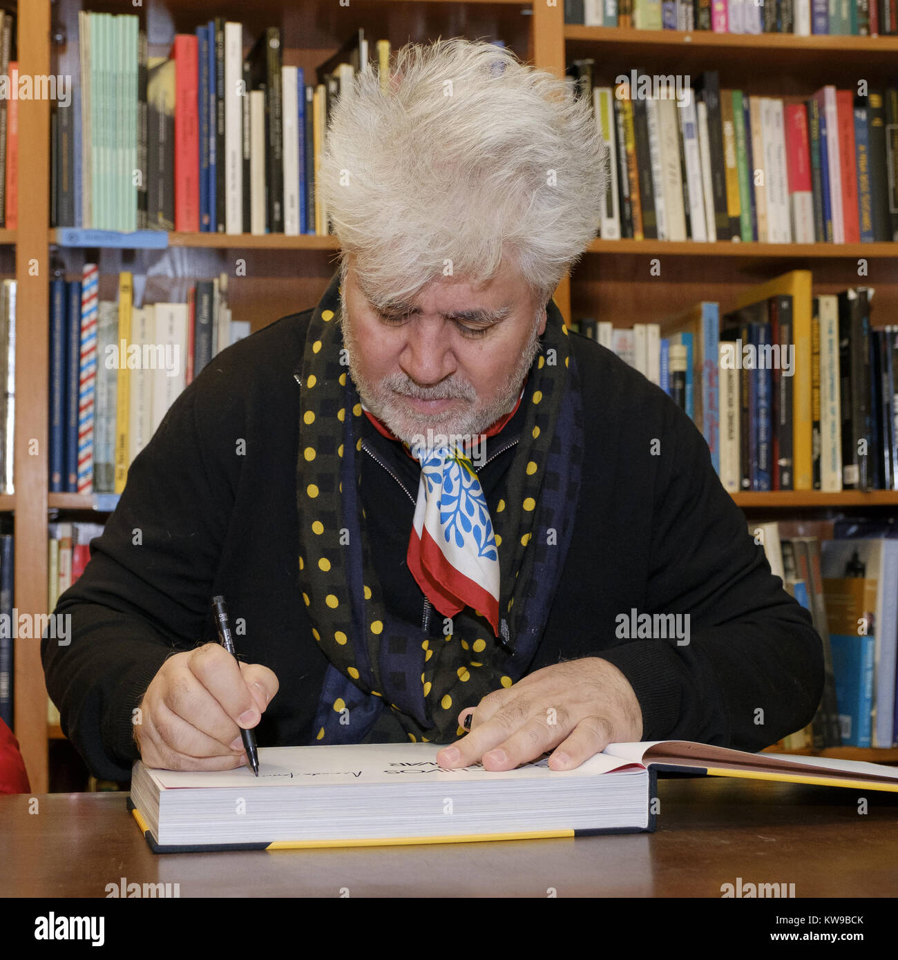 Pedro Almodóvar signs copies of his book 'Los Archivos de Pedro ...