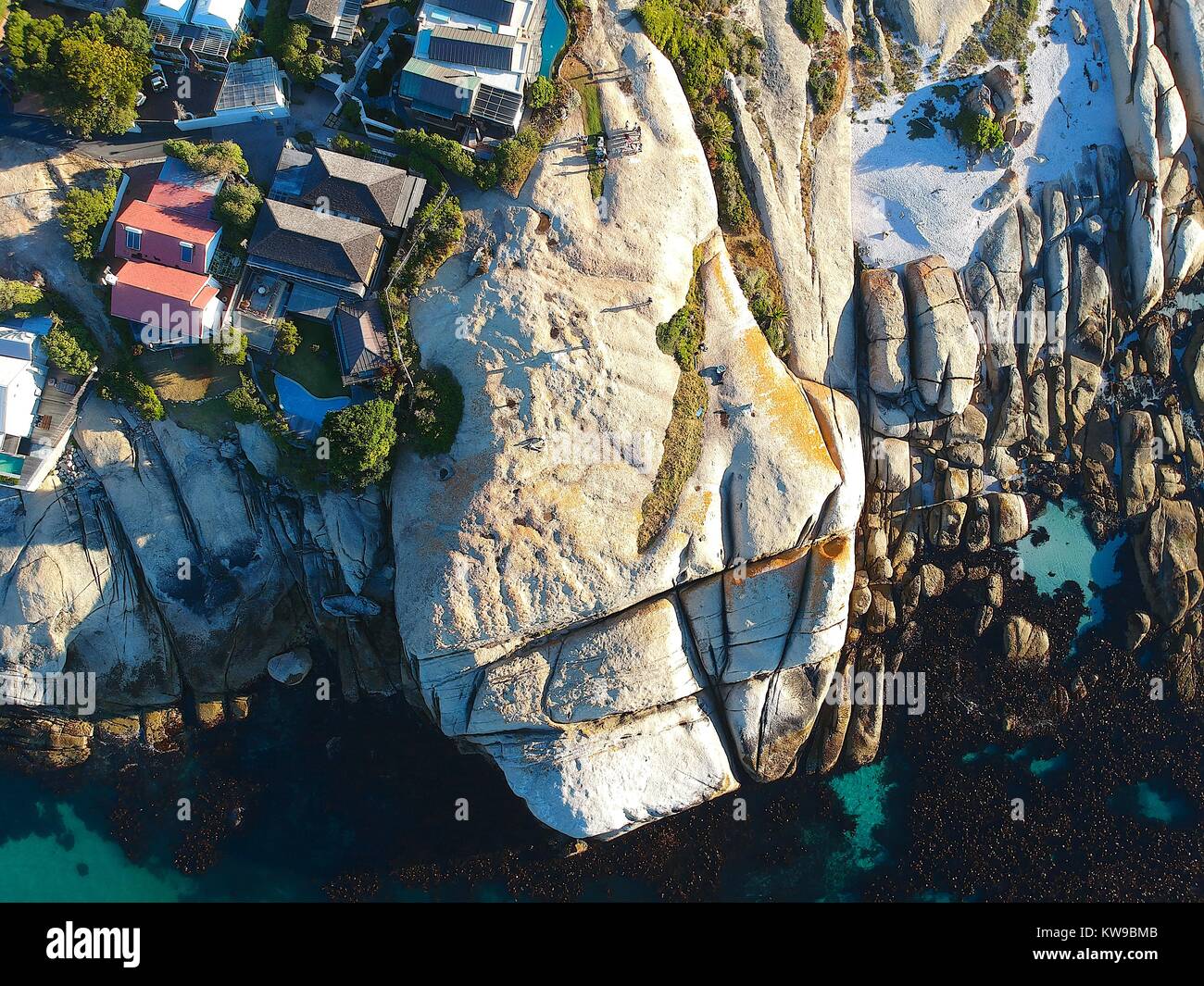 Boulders beach aerial hi-res stock photography and images - Alamy