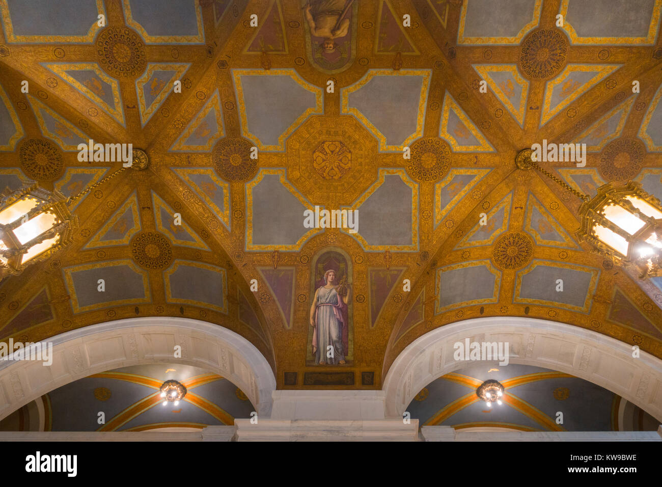Alexander hamilton U.S. customs house Stock Photo - Alamy