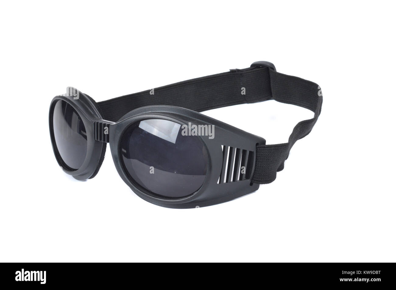 motorcycle goggles on white background Stock Photo - Alamy