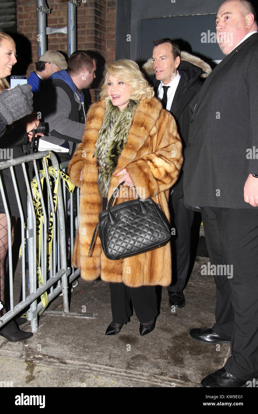 Joan Rivers Fur Collection