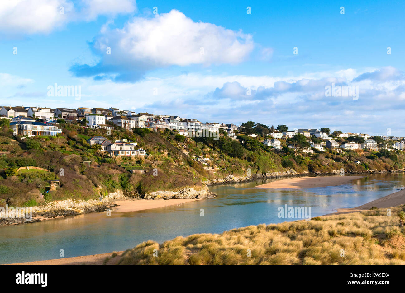 River gannel newquay hi-res stock photography and images - Alamy