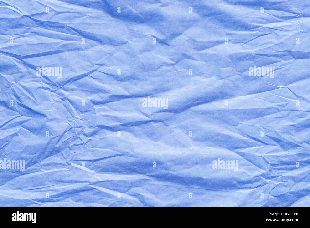 blue color creased paper tissue background texture Stock Photo - Alamy