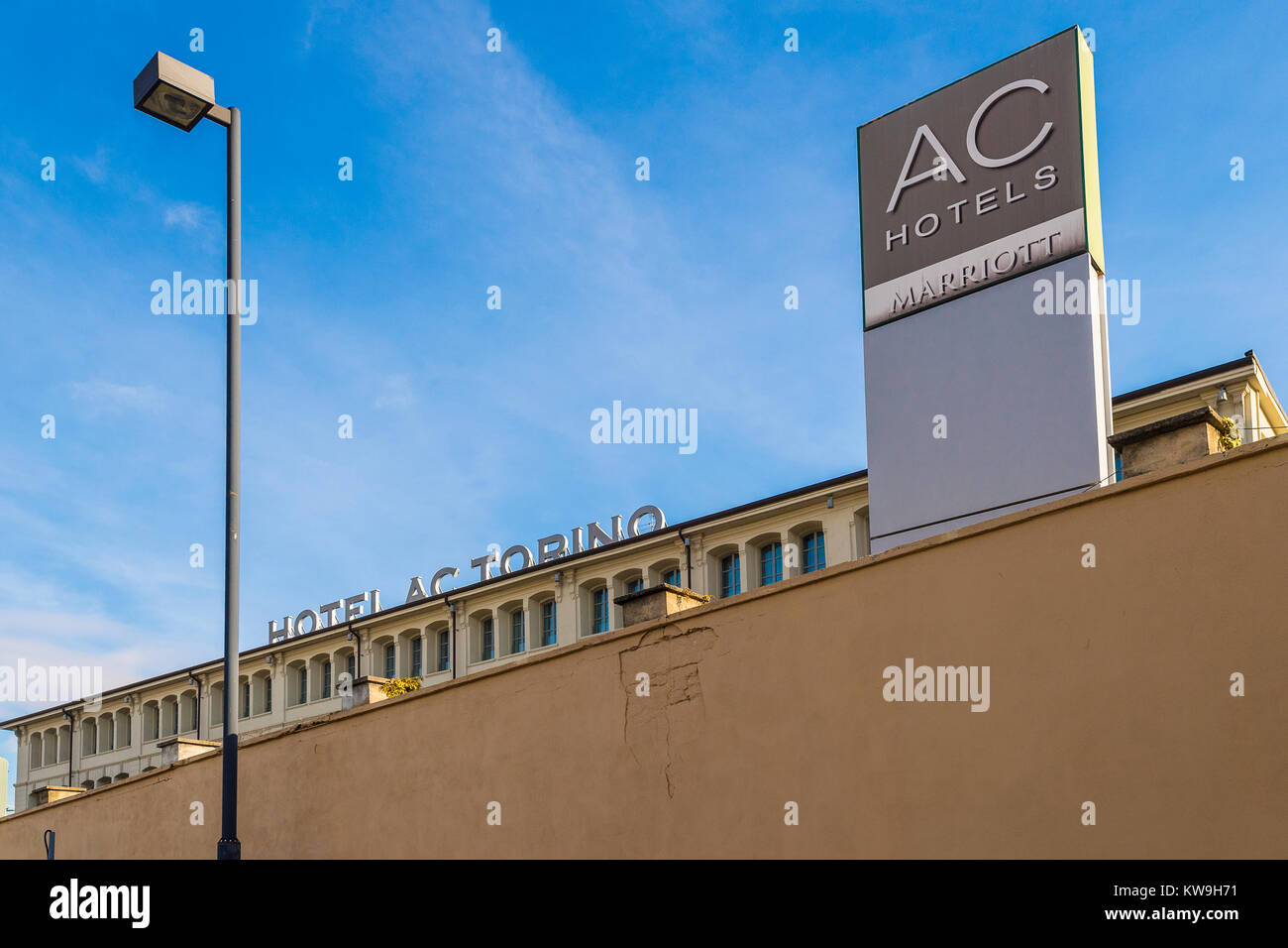 Italy Piedmont Turin Lingotto Hotel AC Torino Mariott Stock Photo - Alamy
