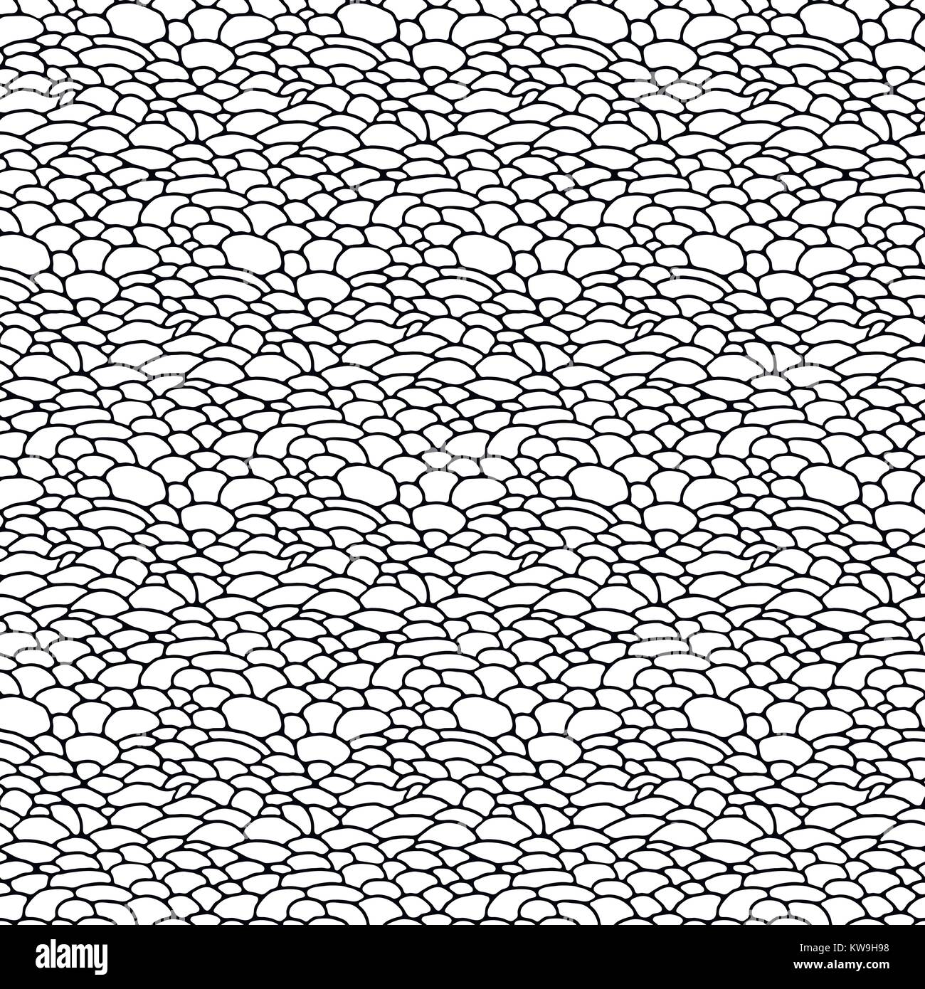 Vector abstract seamless pattern. Irregular skale grid texture. Free ...