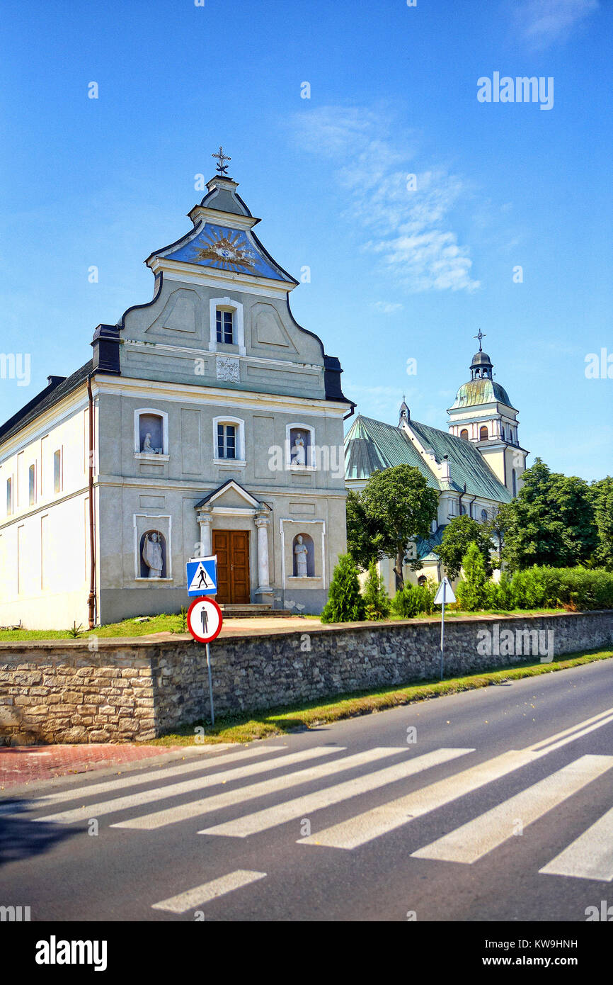 Poland, church in Bilgoraj Stock Photo - Alamy