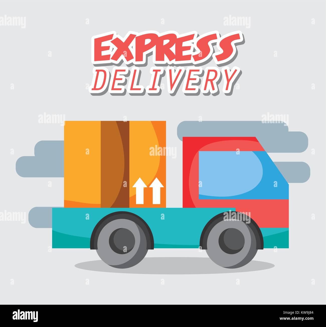 delivery transport shipping business service vector illustration Stock ...