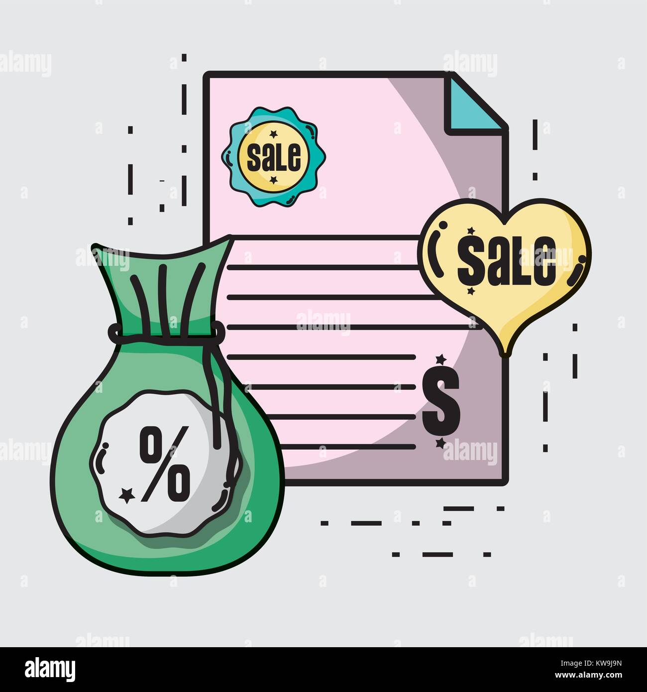 offer sale special offer price vector illustration Stock Vector Image ...