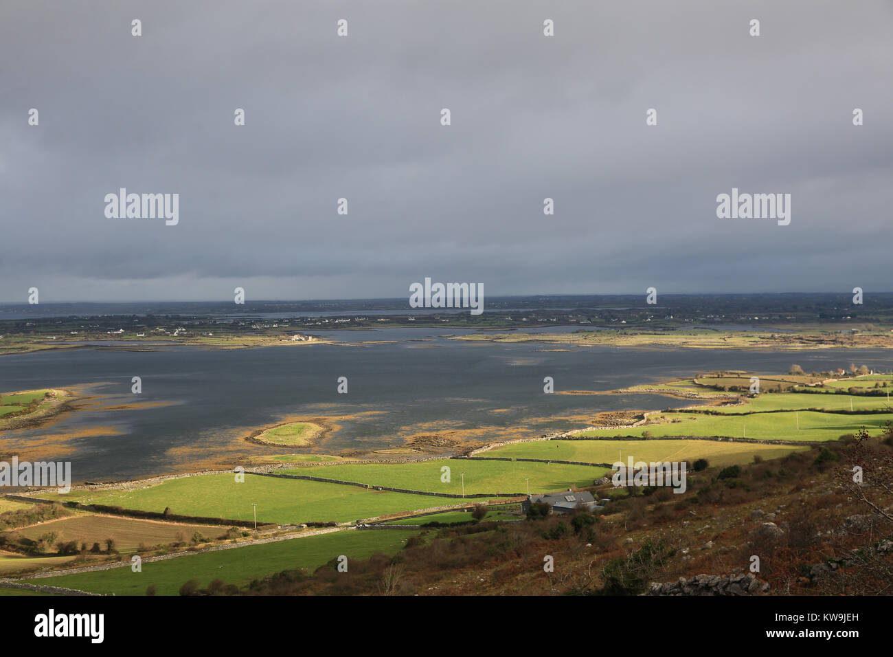 Coastal inlet in Co. Kerry, Atlantic Ocean Stock Photo - Alamy