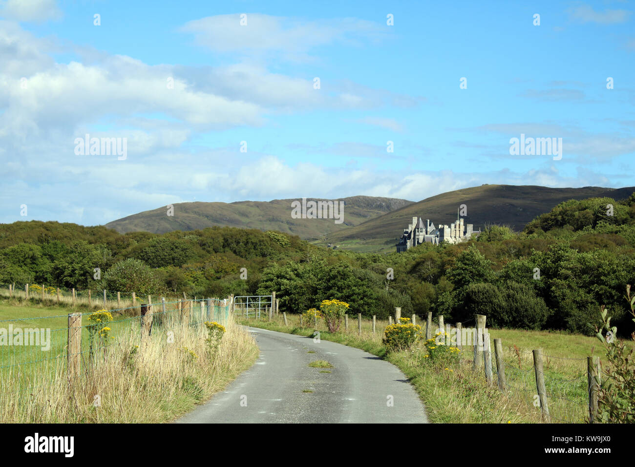 Puxley manor located in Castletownbere, west Cork Ireland Stock Photo ...