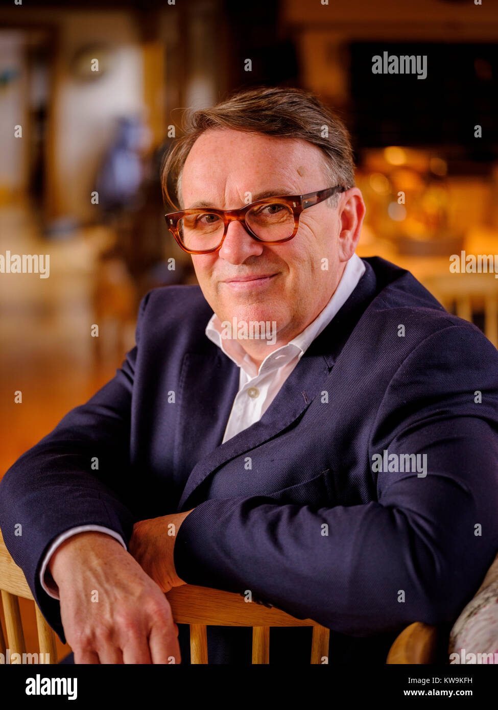 Chris Difford of Squeeze at his East Sussex home, UK Stock Photo - Alamy