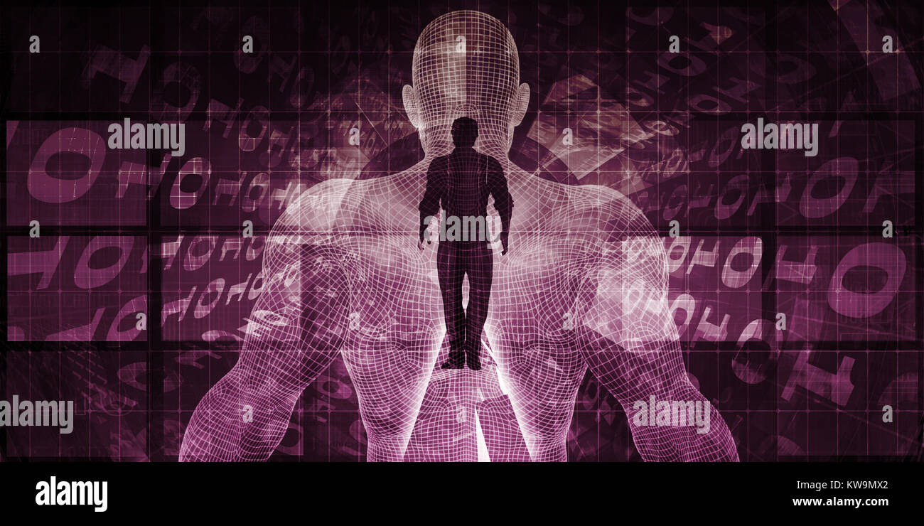 Technology Privacy Online and Digital Rights Art Stock Photo - Alamy