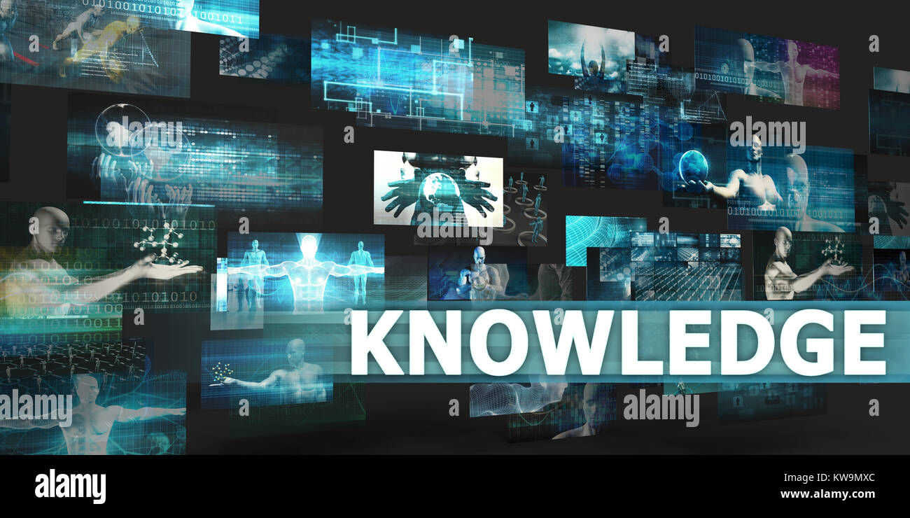 Knowledge Presentation Background with Technology Abstract Art Stock ...