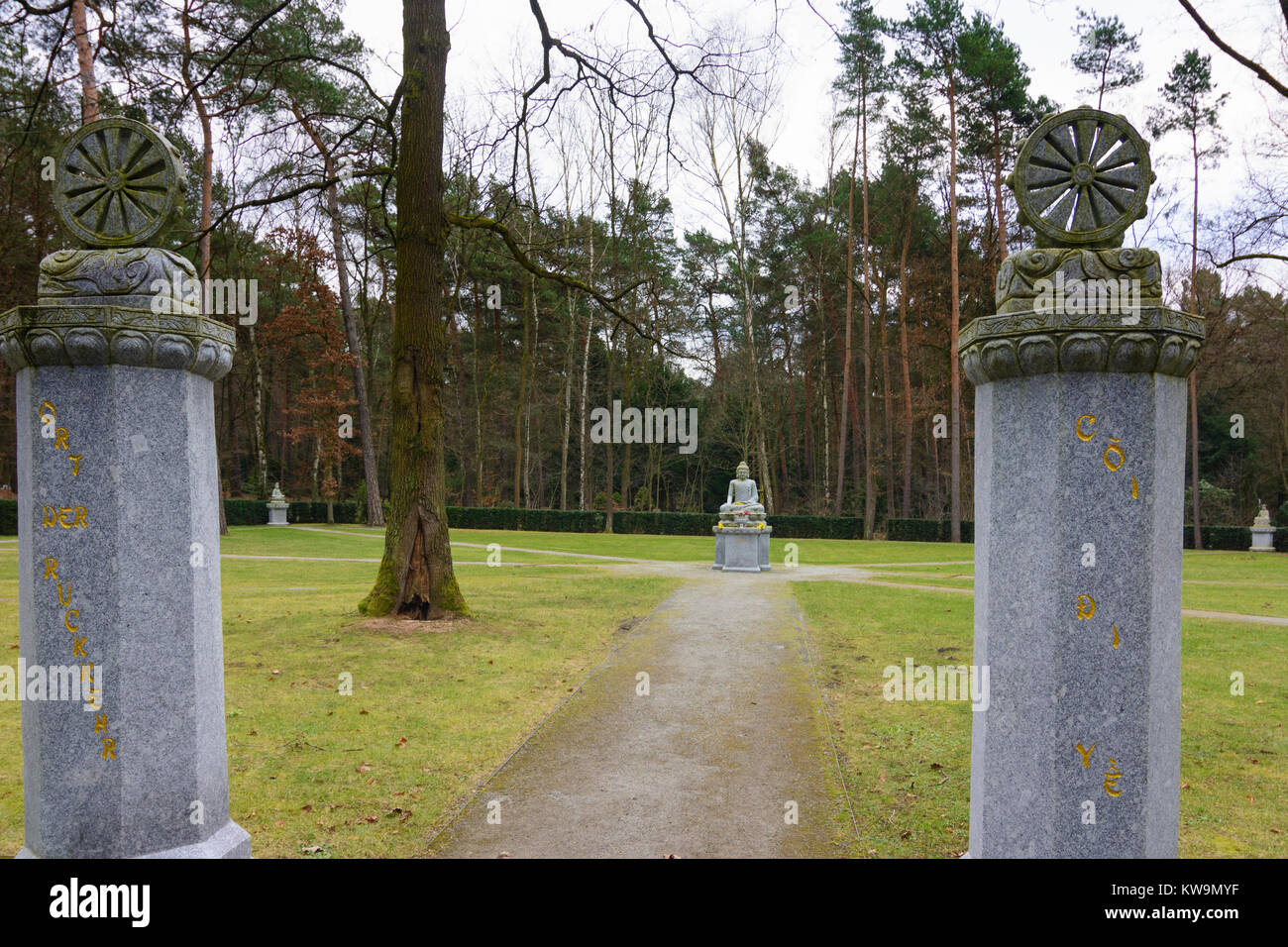 Buddhist cemetery hi-res stock photography and images - Alamy