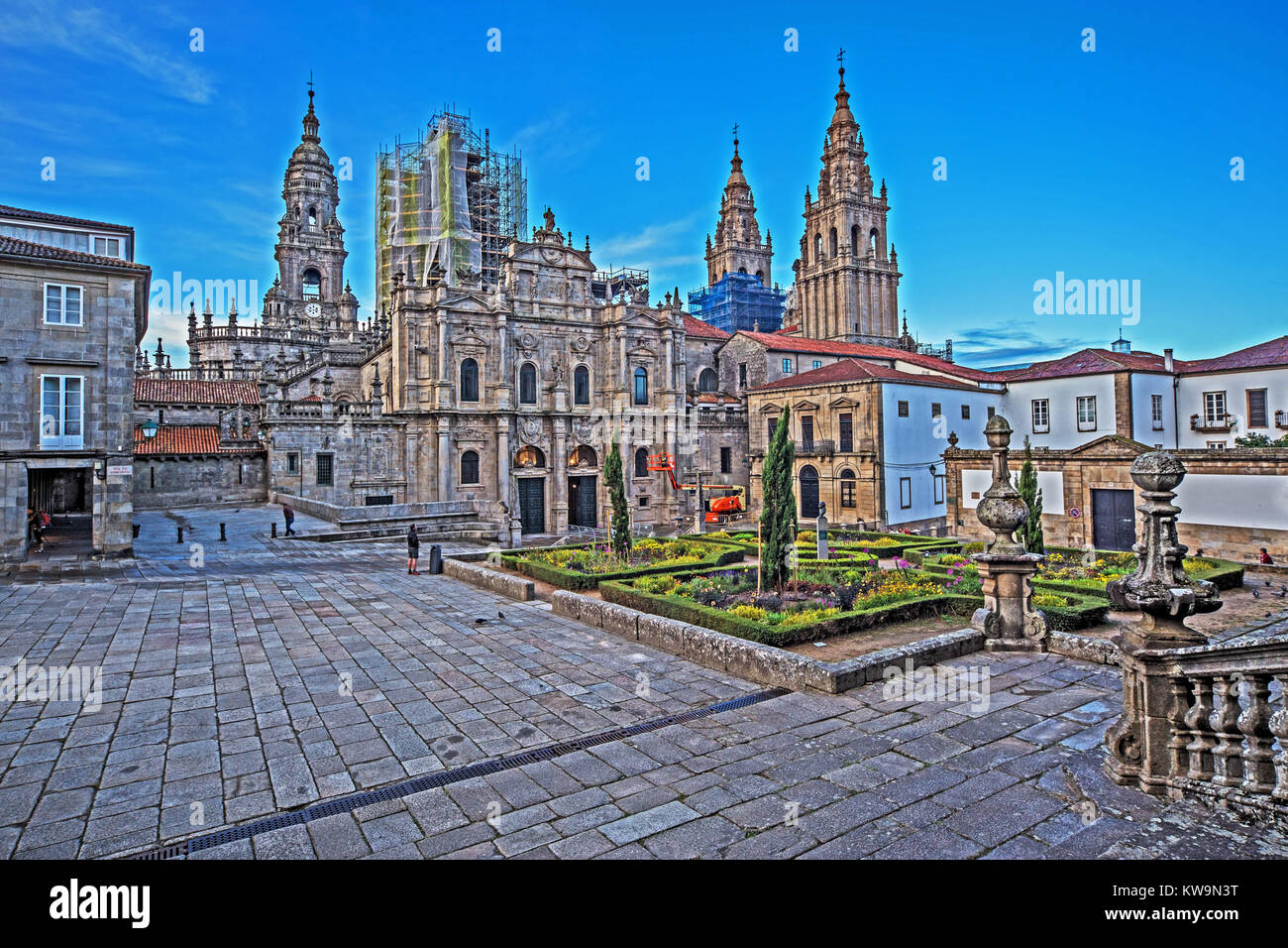 Praza da catedral hi-res stock photography and images - Alamy