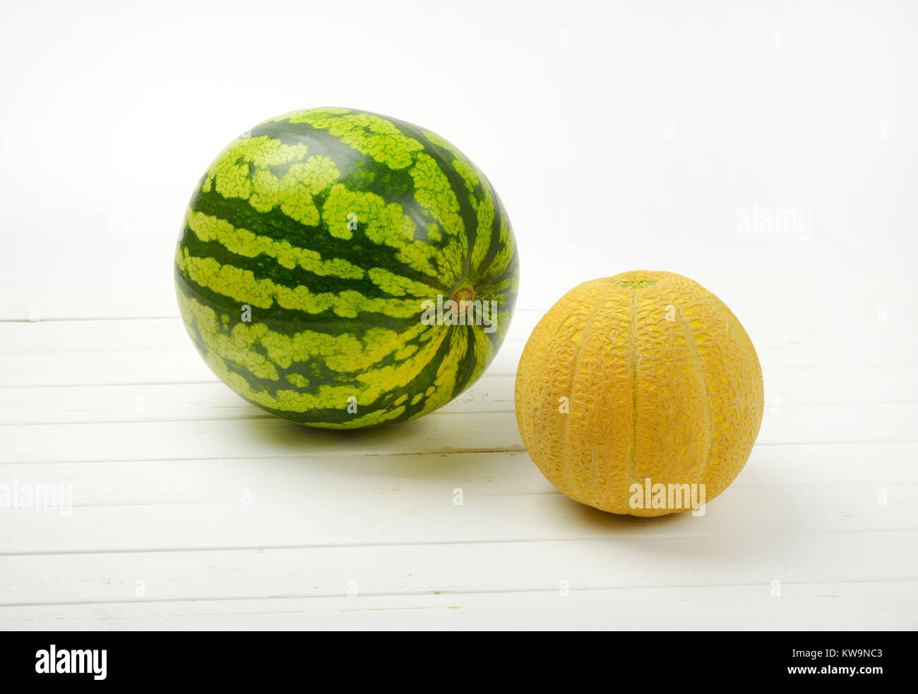 Two melons hi-res stock photography and images - Alamy