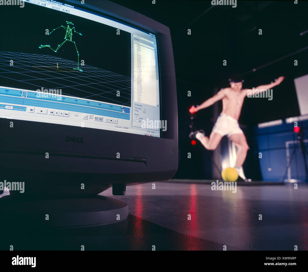 Motion capture biomechanics hi-res stock photography and images - Alamy