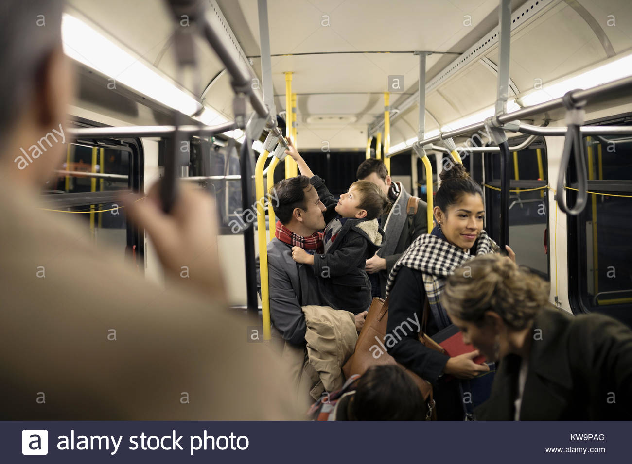 Bus riding hi-res stock photography and images - Alamy