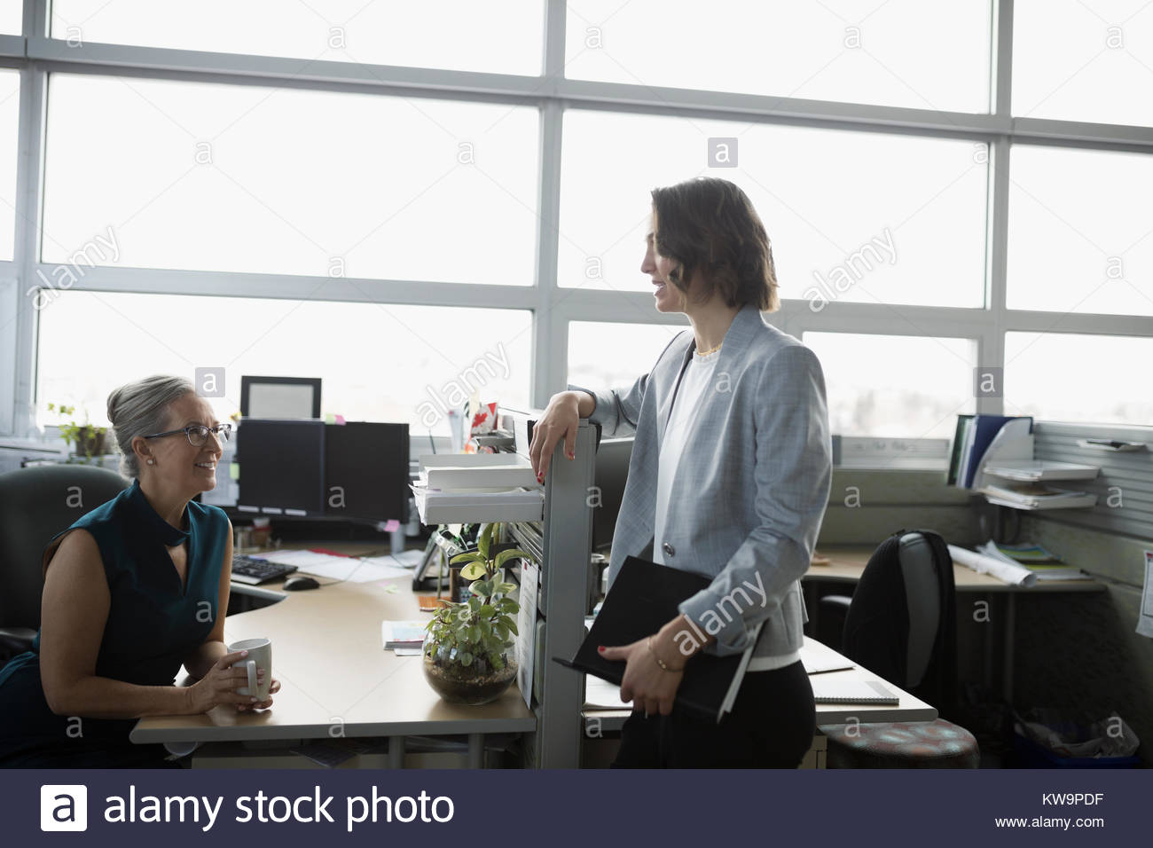 People working cubicles hi-res stock photography and images - Alamy