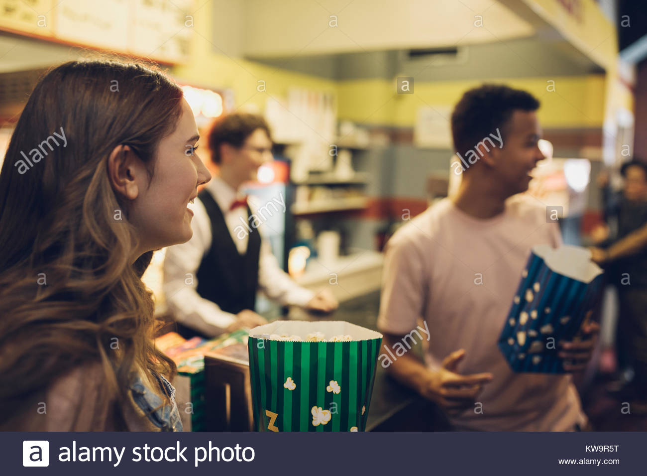 Concession stand movie theater hi-res stock photography and images - Alamy
