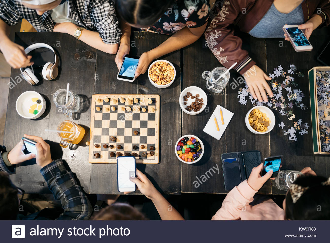 Indian girl eating snack hi-res stock photography and images - Alamy