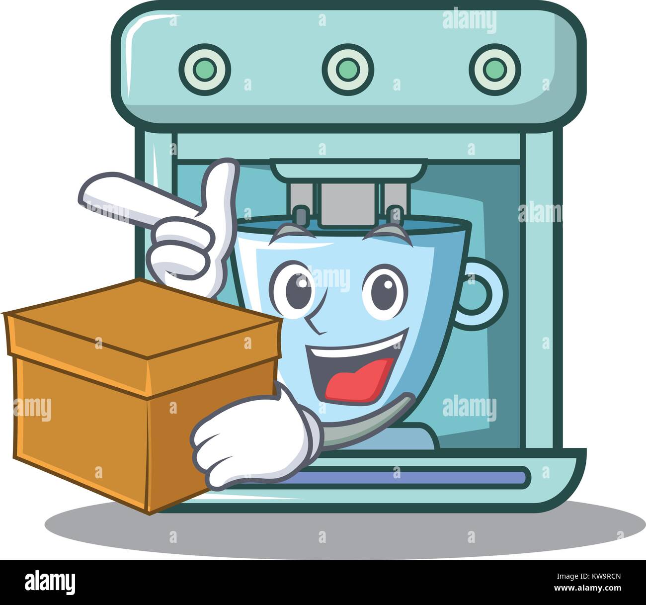 Cardboard box maker hi-res stock photography and images - Alamy