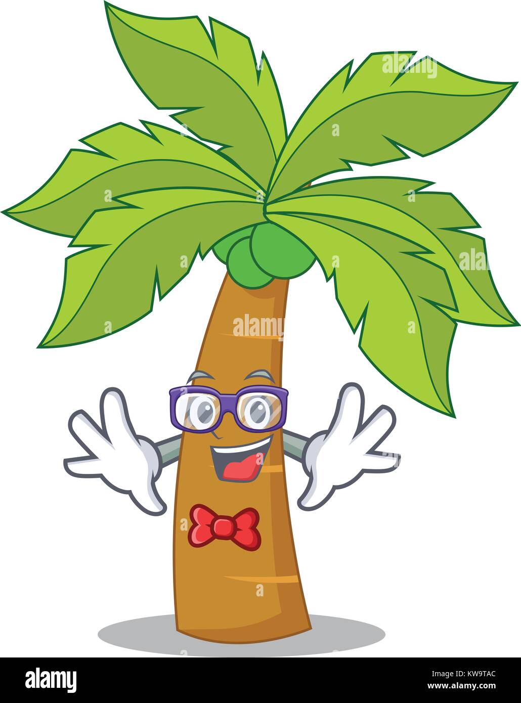 Smart palm tree Stock Vector Images - Alamy