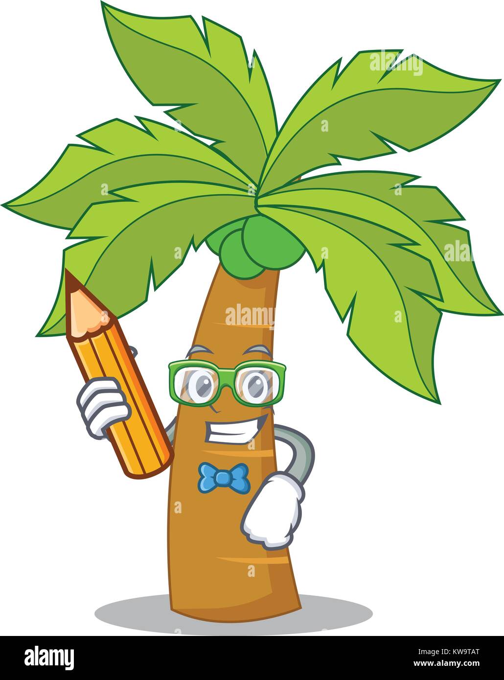 Smart palm tree Stock Vector Images - Alamy