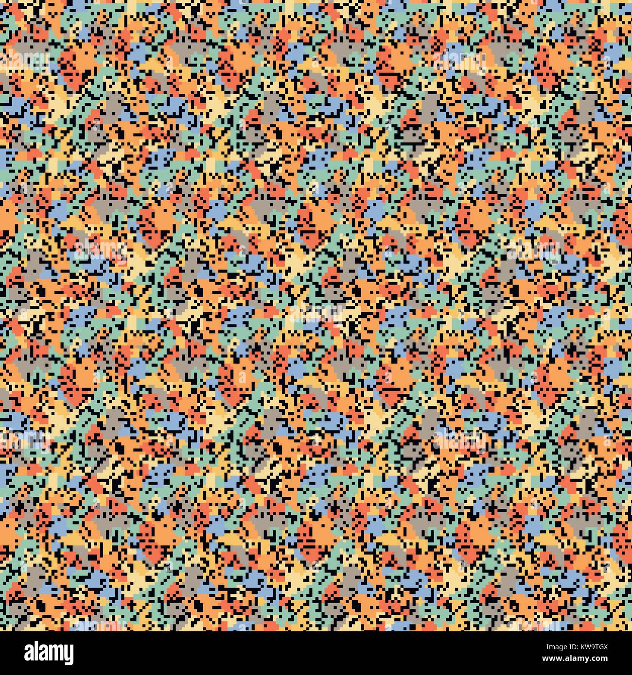 Vector abstract seamless pattern. Irregular skale grid texture. Free ...