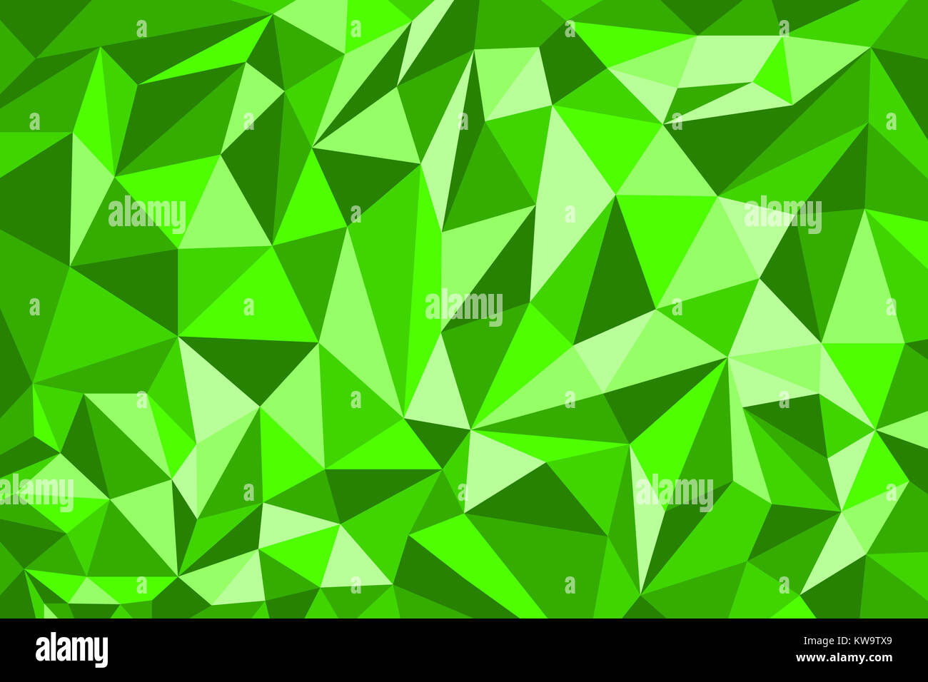 polygon pattern green beautiful background vector illustration creative ...
