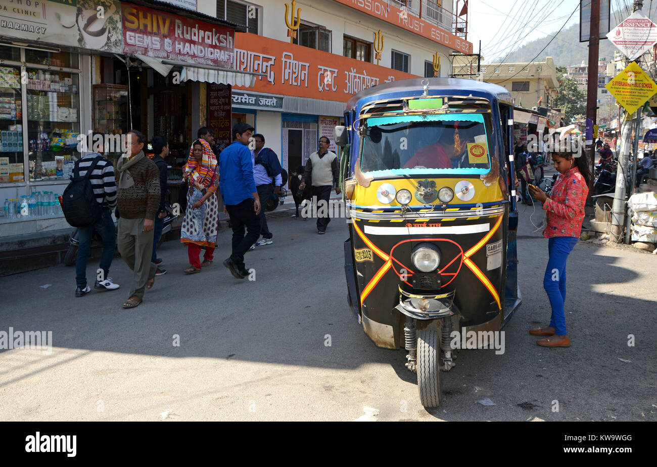 Auto rickshaw - India Stock Photo - Alamy