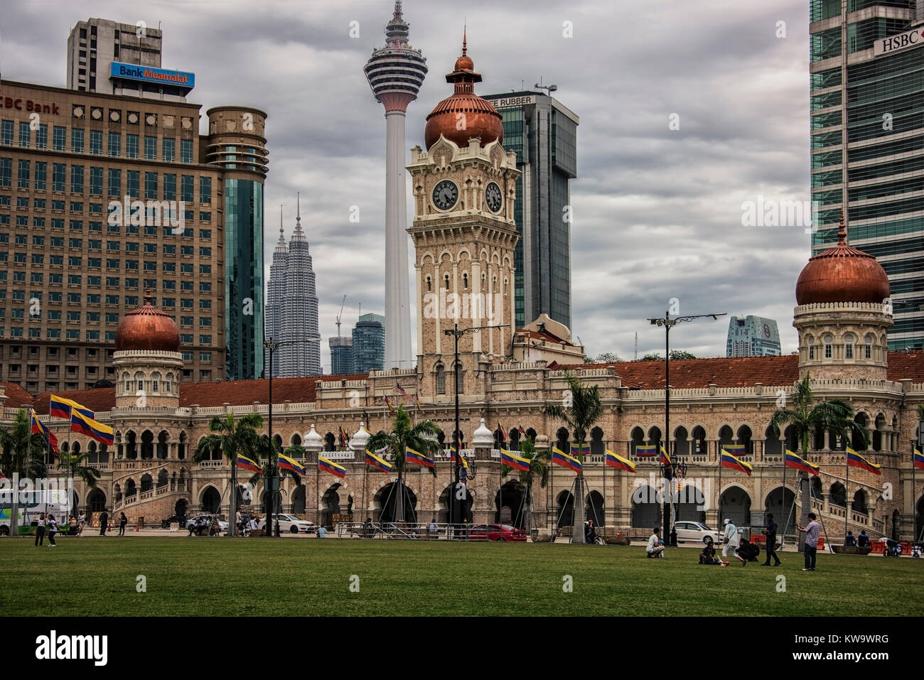 Merdeka clock hi-res stock photography and images - Alamy