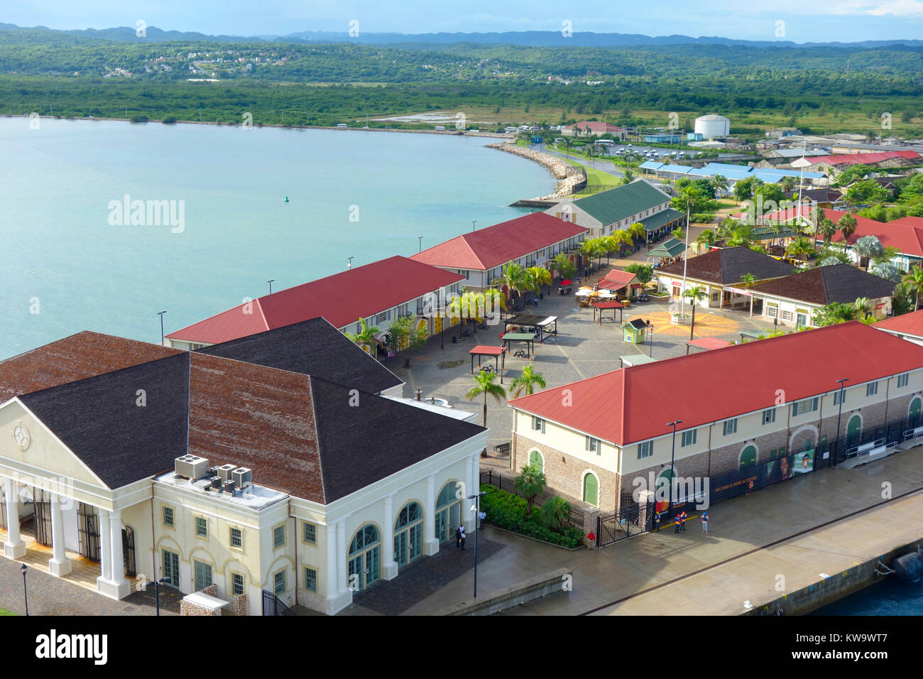 Falmouth docks aerial hi-res stock photography and images - Alamy