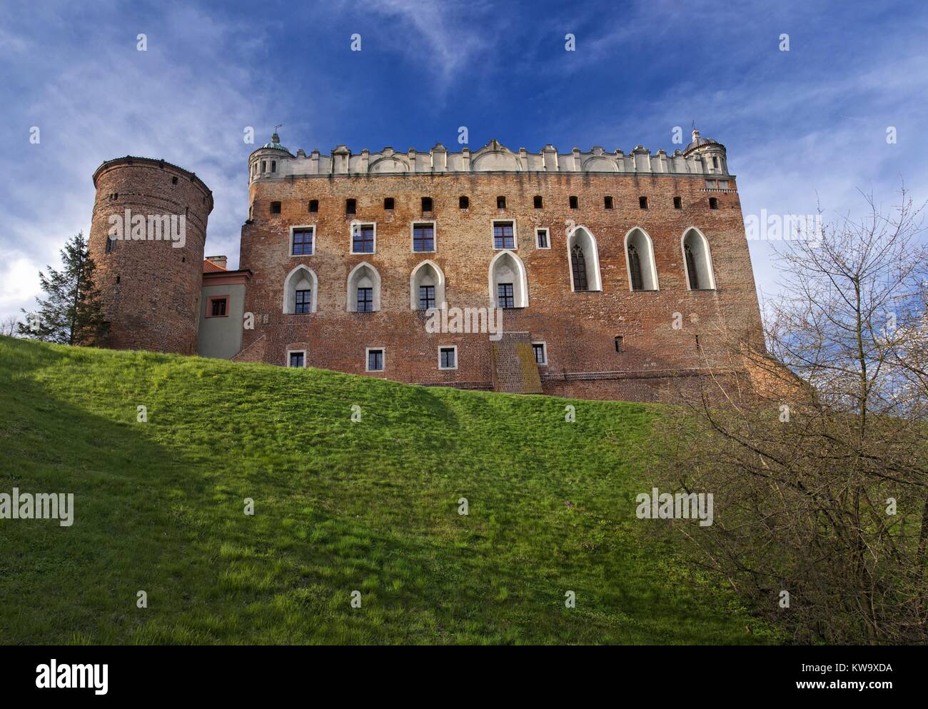 Teutonic Knights Castle from XIII/XIV century, Golub-Dobrzyn, Kuyavian ...
