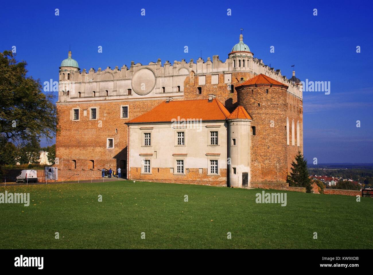 Teutonic Knights Castle from XIII/XIV century, Golub-Dobrzyn, Kuyavian ...