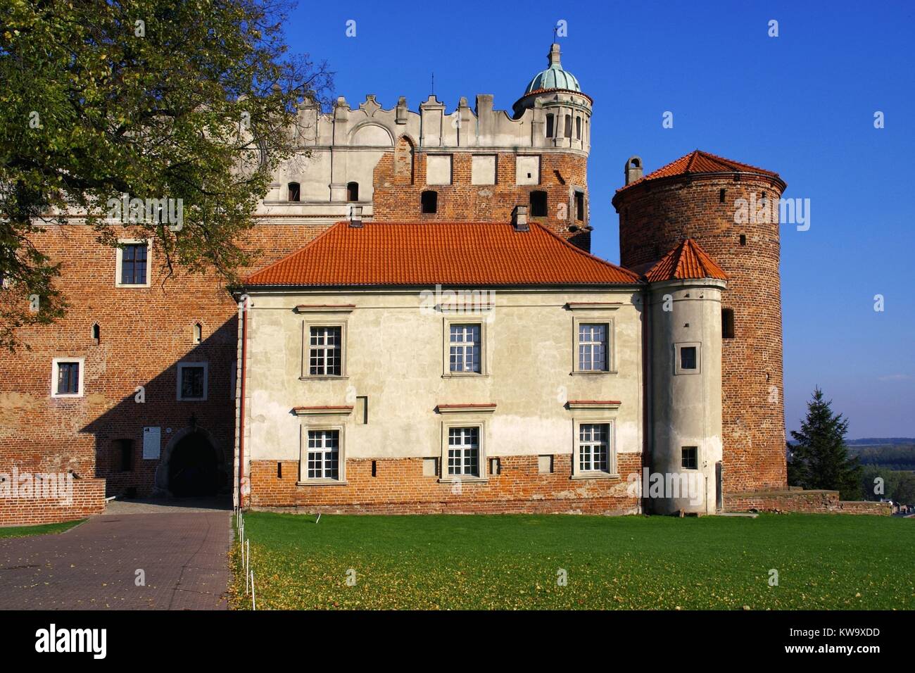 Teutonic Knights Castle from XIII/XIV century, Golub-Dobrzyn, Kuyavian ...