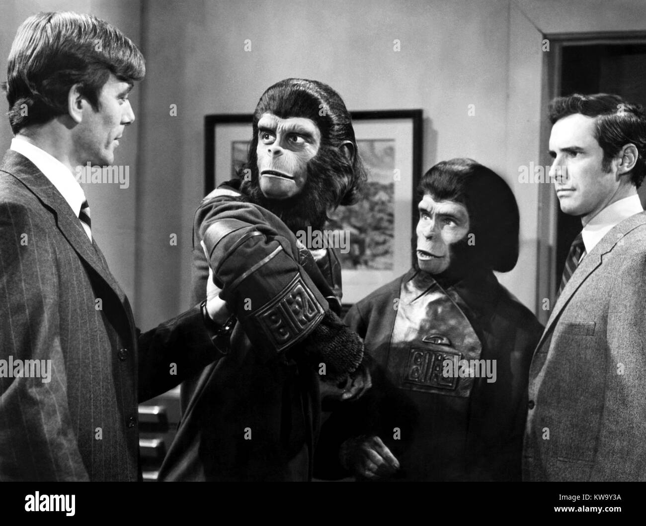 ESCAPE FROM THE PLANET OF THE APES, from left, Eric Braeden, Roddy ...