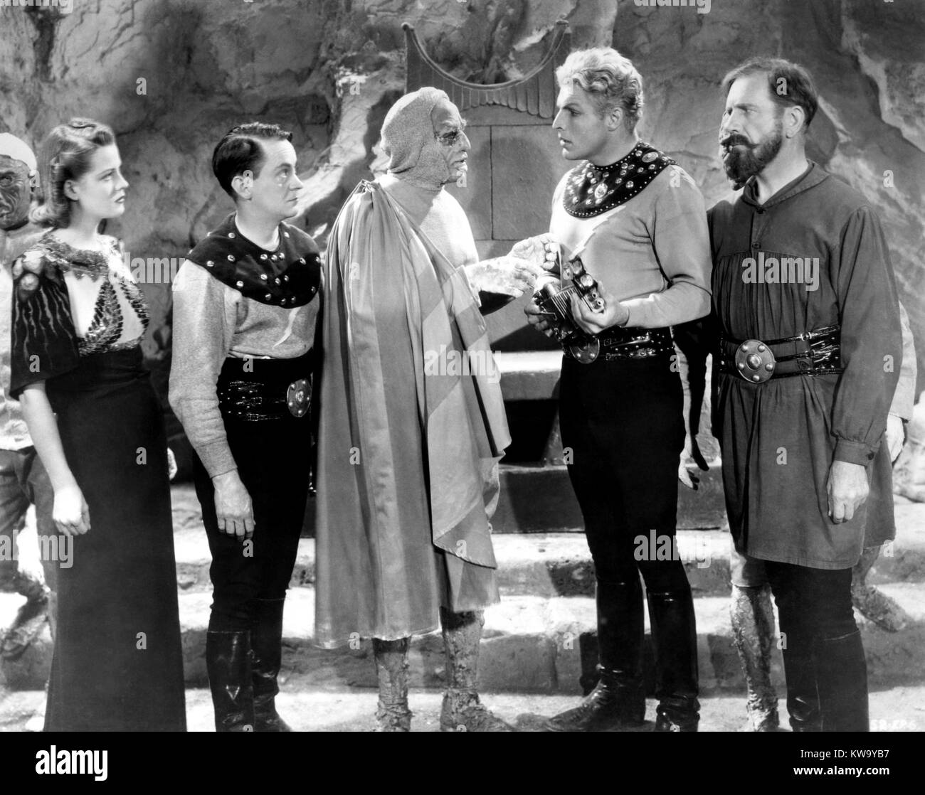 FLASH GORDON'S TRIP TO MARS, from left, Jean Rogers, Donald Kerr, C ...
