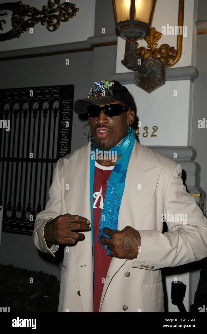 MIAMI BEACH, FL - JANUARY 19: (EXCLUSIVE COVERAGE) Dennis Rodman ...