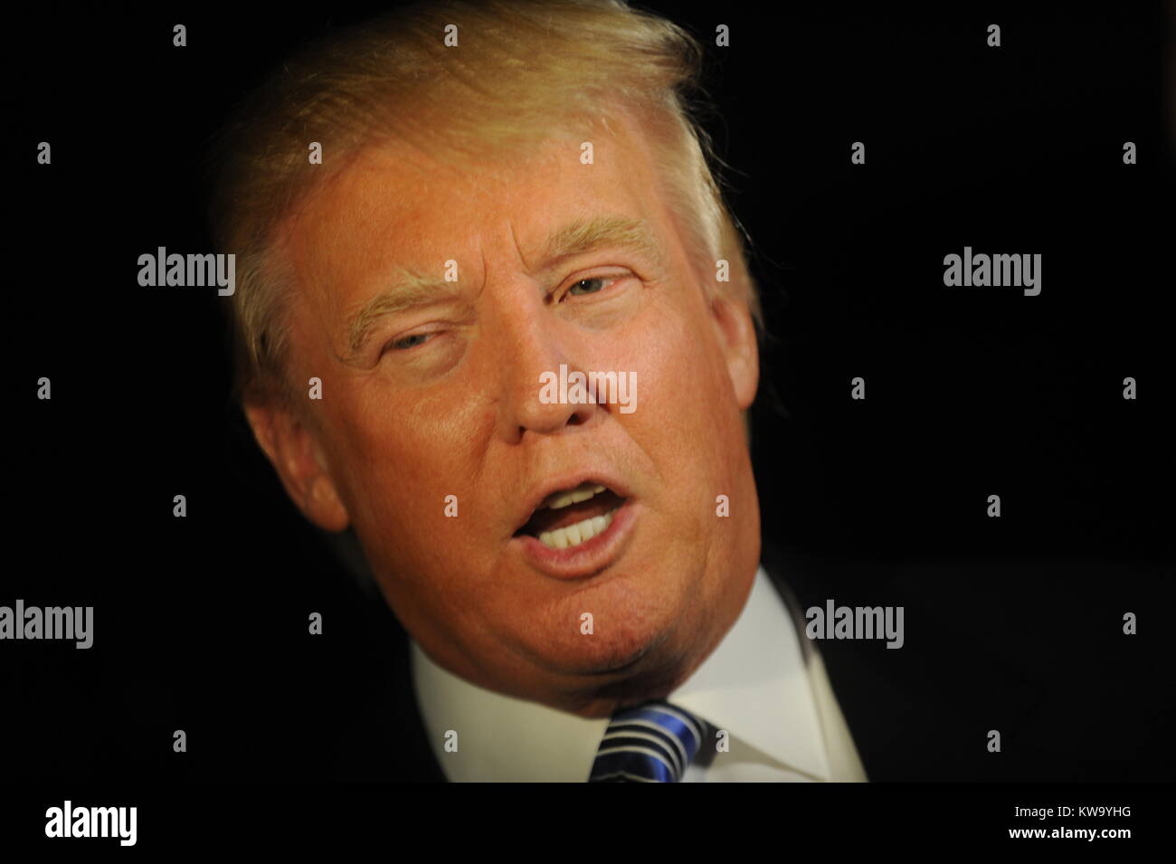 NEW YORK, NY - FEBRUARY 12: Real estate executive Donald J. Trump ...