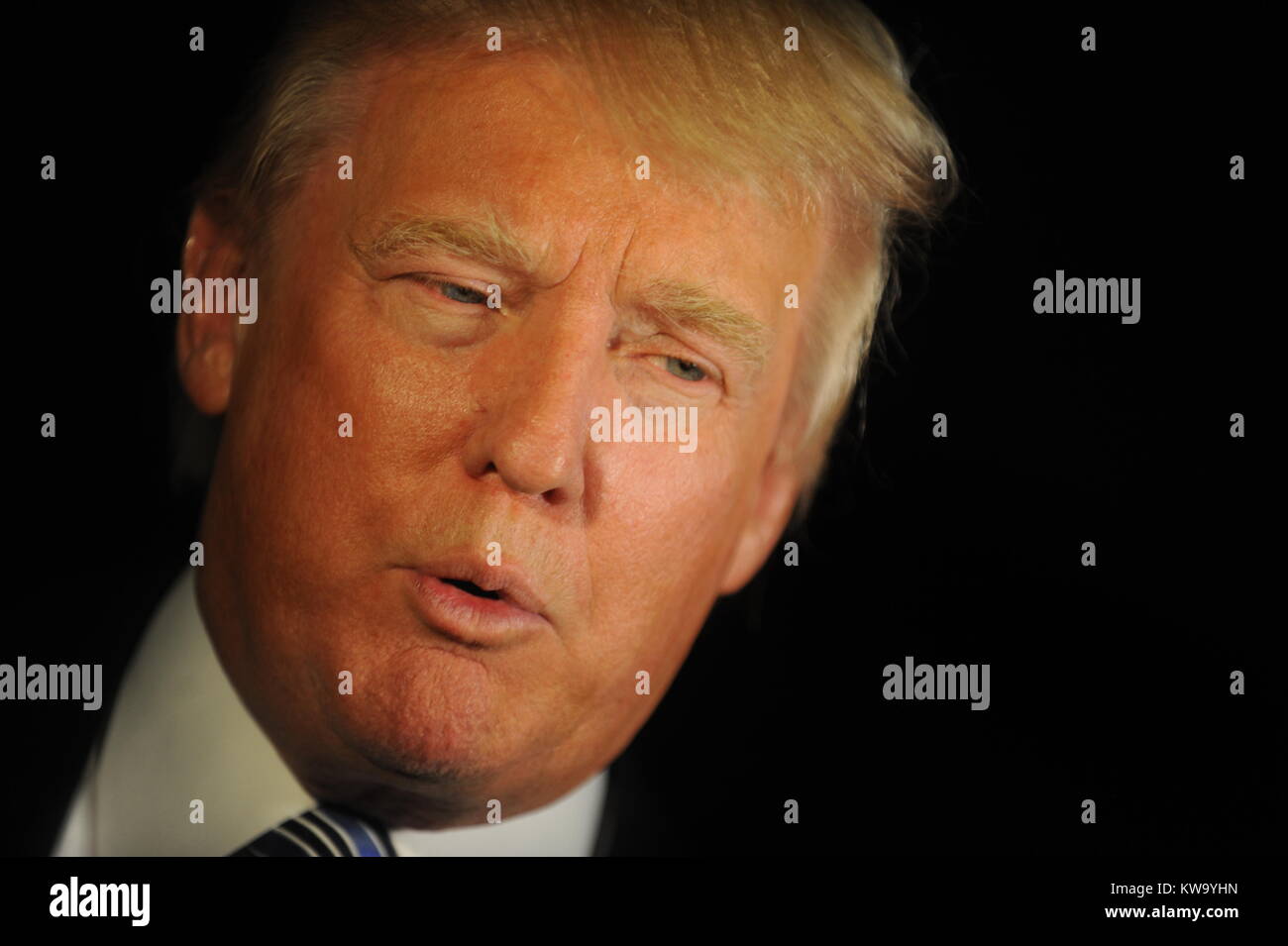 NEW YORK, NY - FEBRUARY 12: Real estate executive Donald J. Trump ...