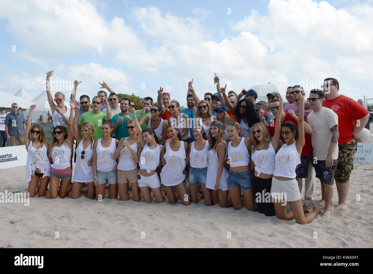 MIAMI BEACH, FL - FEBRUARY 20: SI Models attends Sports Illustrated ...