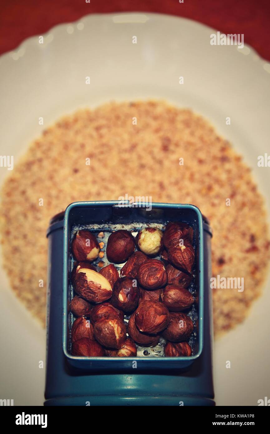 Grind Nuts High Resolution Stock Photography and Images - Alamy