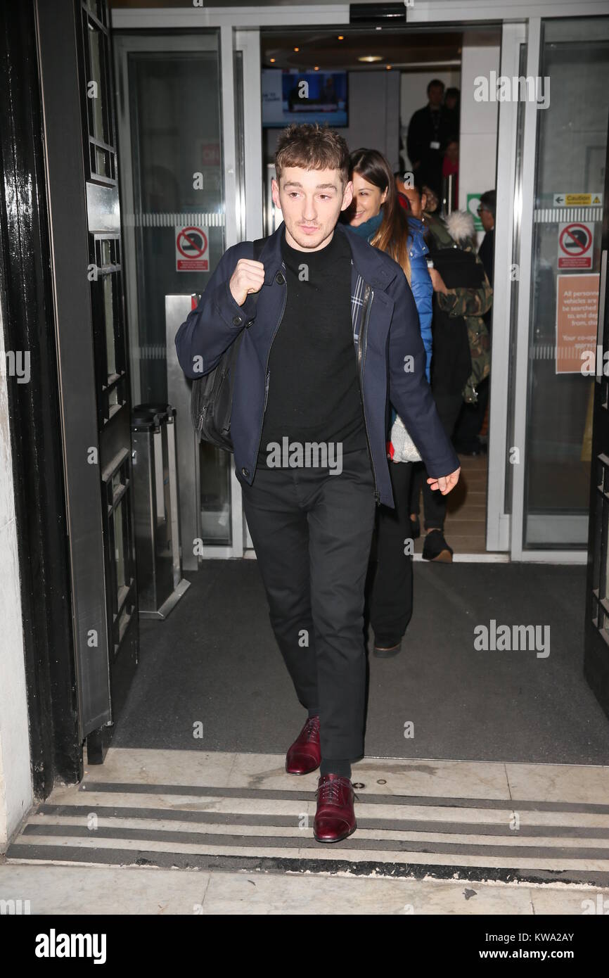 Clean Bandit seen leaving Radio 2 Featuring: Luke Patterson Where ...