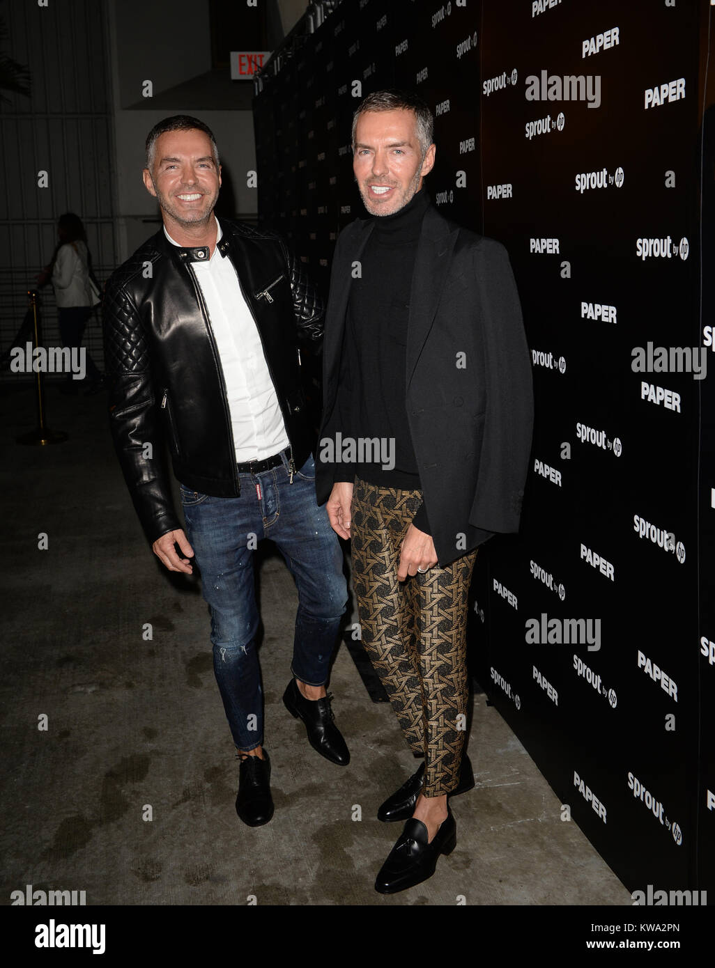 MIAMI BEACH, FL - DECEMBER 04: Dan Caten, Dean Caten attends Paper ...