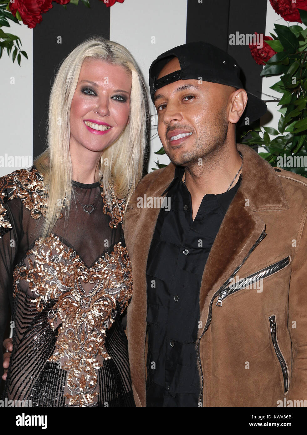 LAND of distraction Launch - Arrivals Featuring: Tara Reid, Ted Dhanik ...