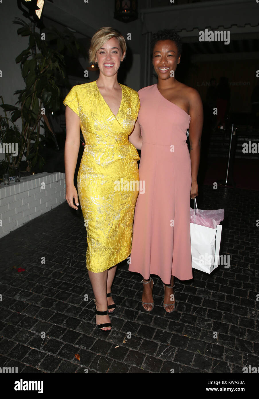 LAND of distraction Launch - Arrivals Featuring: Lauren Morelli, Samira ...