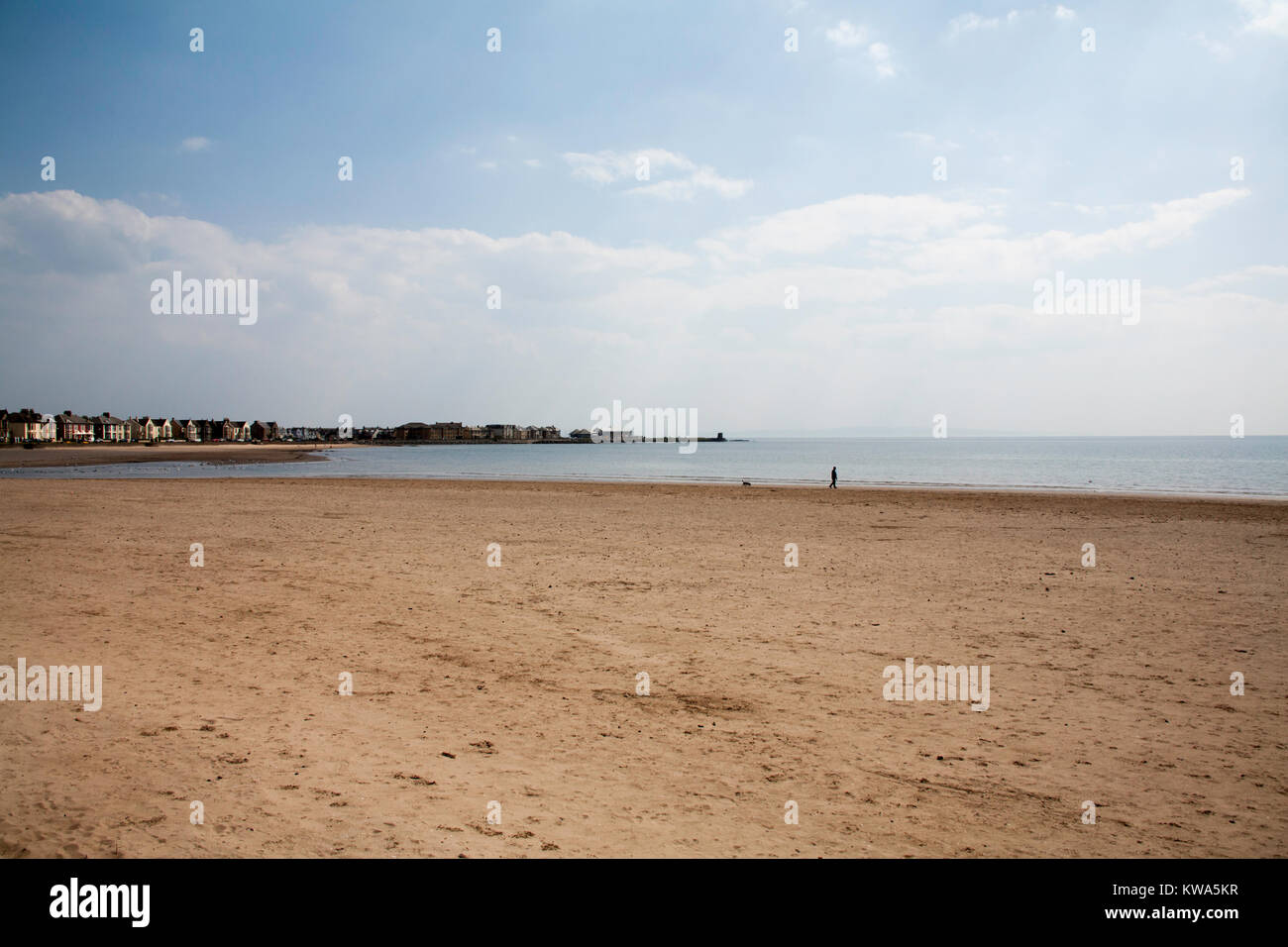 The Beach at Ardrossan South Beach Ardrossan Ayrshire Scotland Stock ...